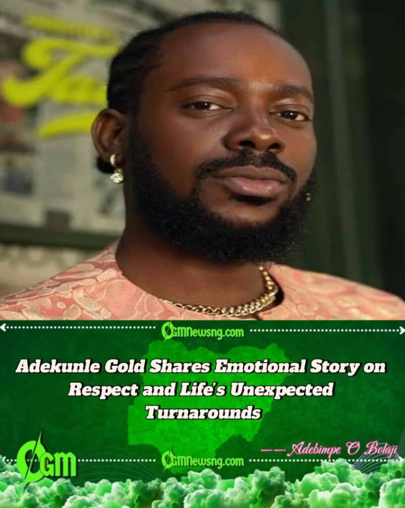 Adekunle Gold Shares Emotional Story About Uncle’s Struggles, Teaches ...