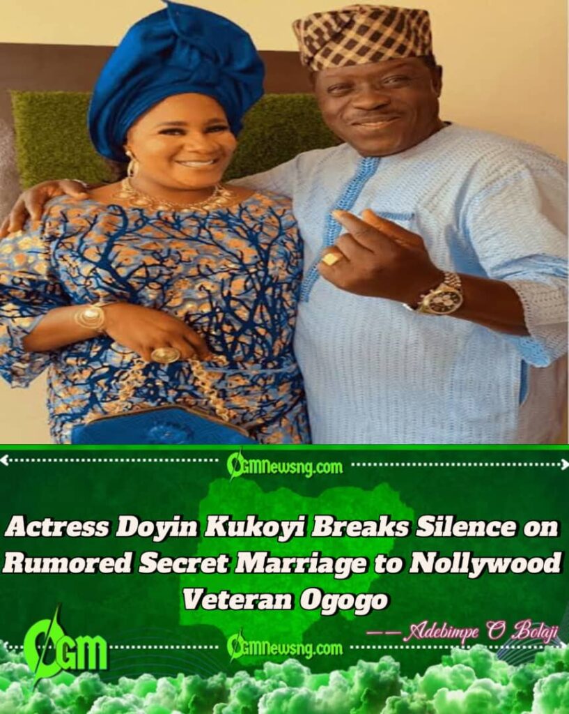 Doyin Kukoyi Clears the Air on Secret ‘Marriage’ Speculations - OGM News NG